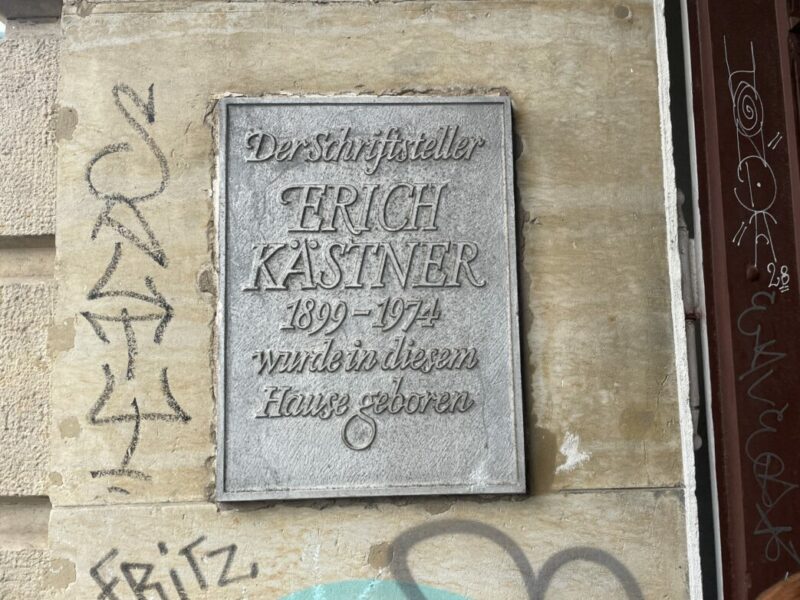 Auf den Spuren Erich Kästners in Dresden - EINFACHRAUS.EU